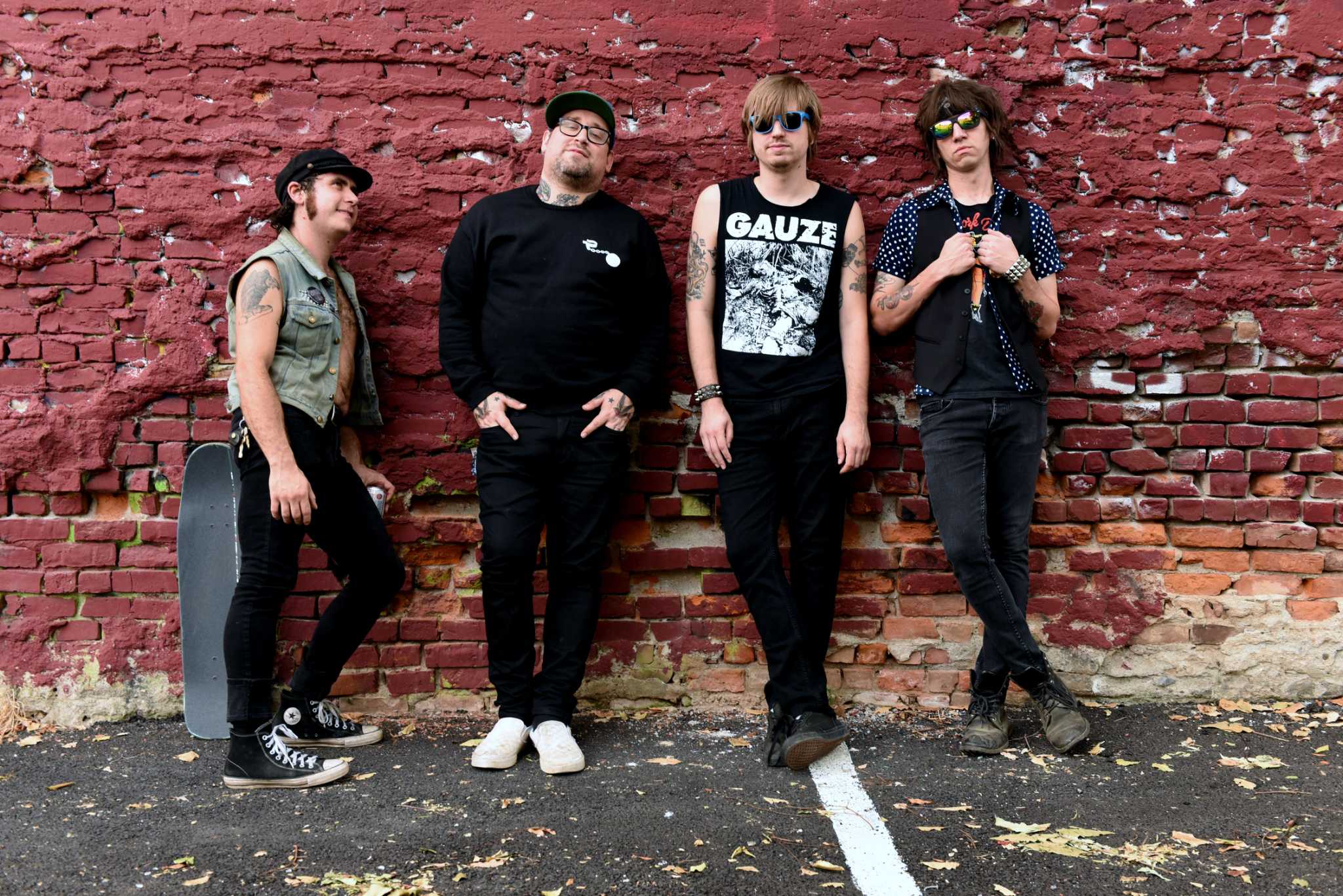 Members of local punk band Mystery Girl enjoy musical journey