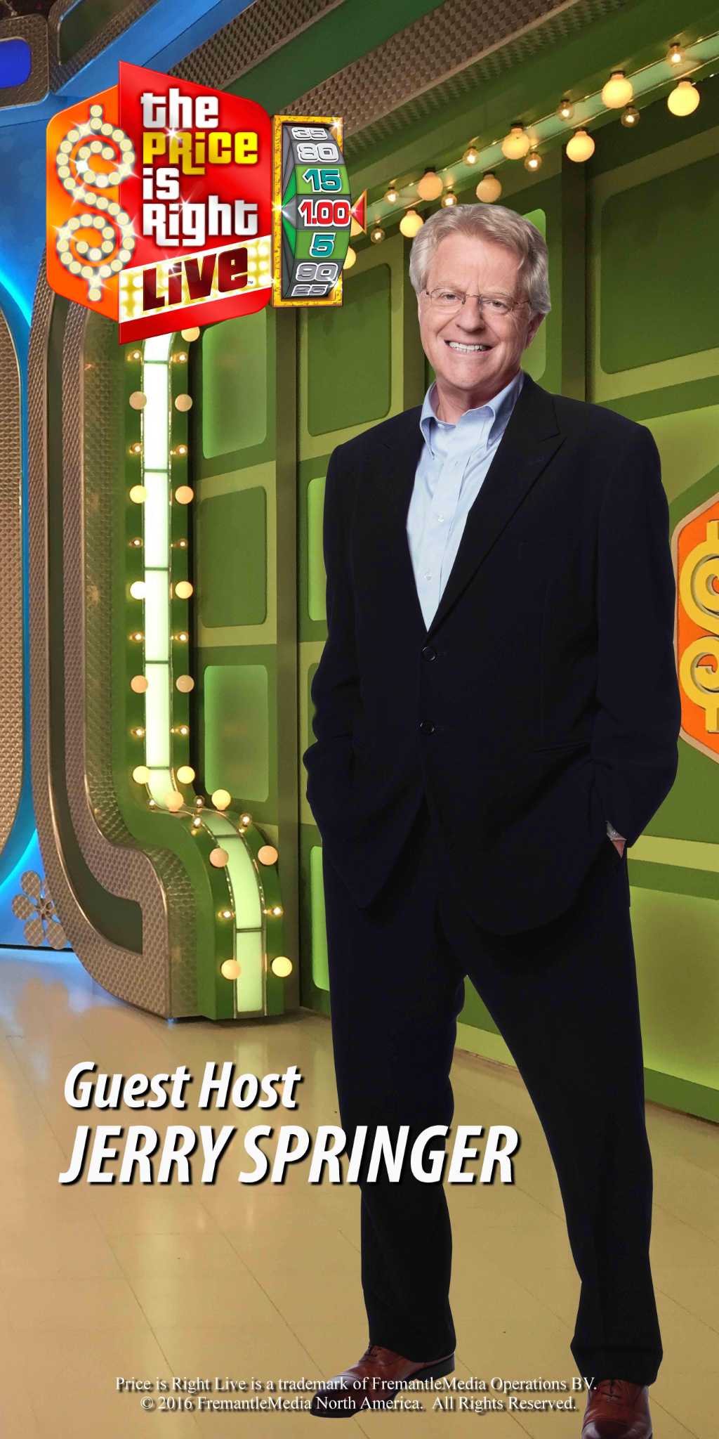 Jerry Springer is guest host for ‘The Price is Right Live!’ at the ...