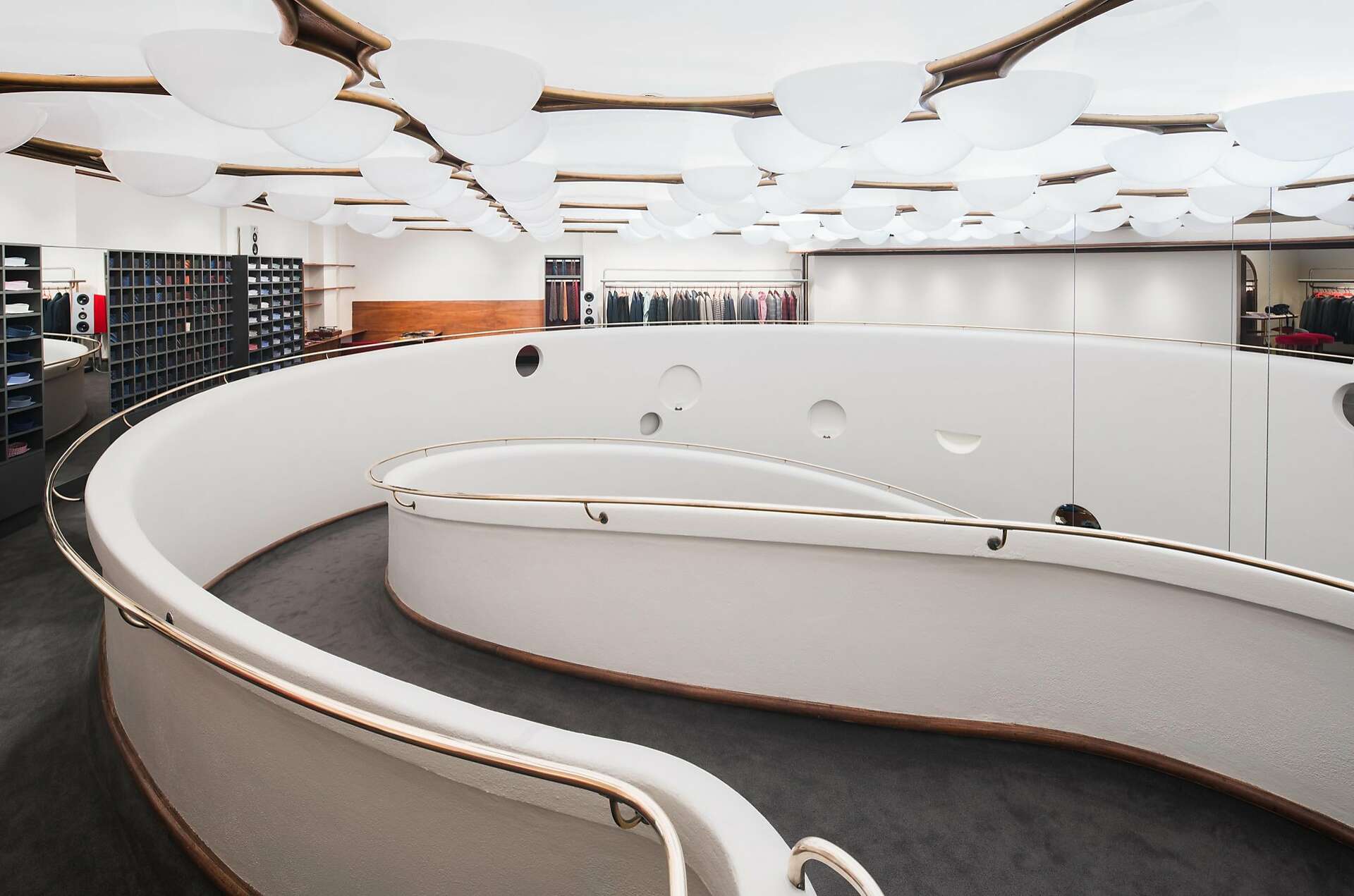 Italy’s luxe brand Isaia finds a home on Maiden Lane with Frank Lloyd ...