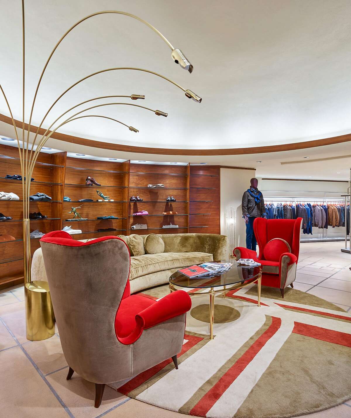 Italy’s luxe brand Isaia finds a home on Maiden Lane with Frank Lloyd ...