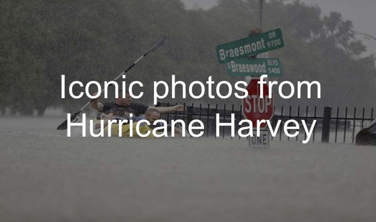 Hurricane Harvey across the coast
