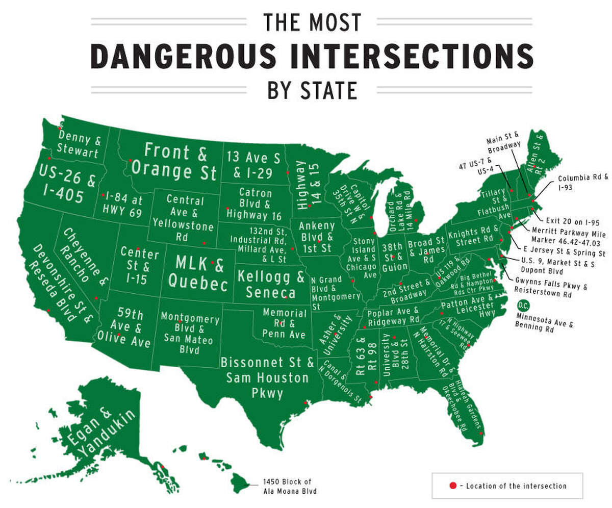 Houston streets named the most dangerous intersection in the state of ...