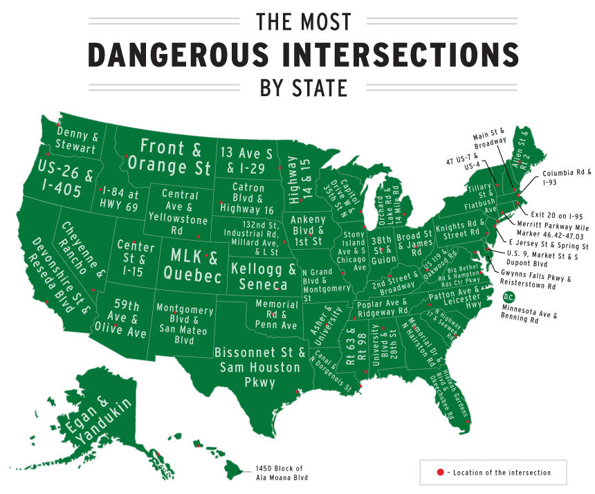 Houston streets named the most dangerous intersection in the state of ...