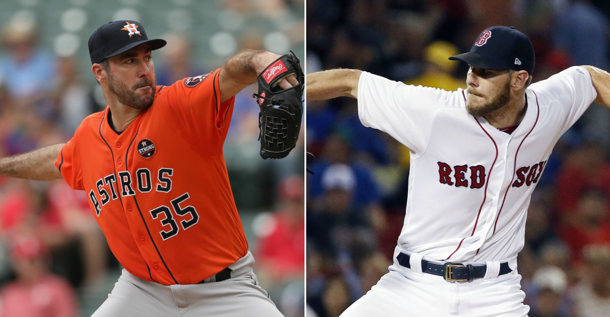 Astros vs. Red Sox matchups