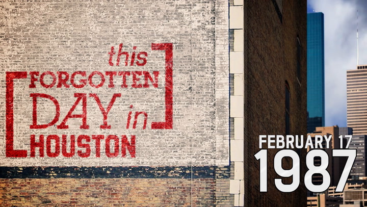 What did Houston look like in 1987?