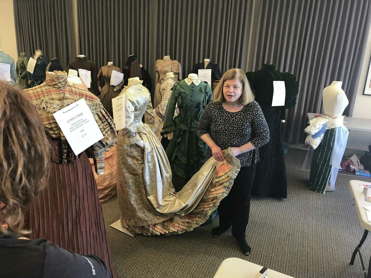 Curator of fashion exibit at Albany Institute finds dresses tell tales