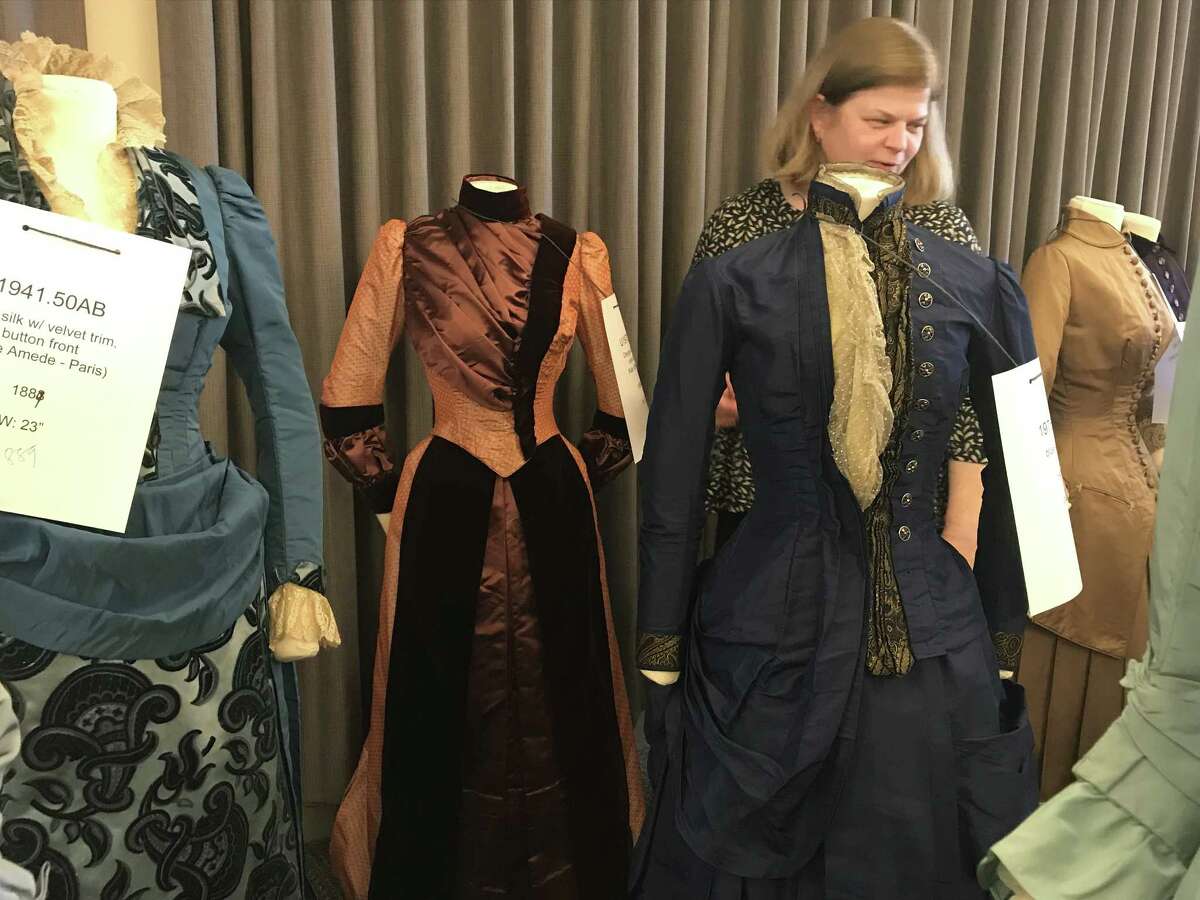 Curator of fashion exibit at Albany Institute finds dresses tell tales