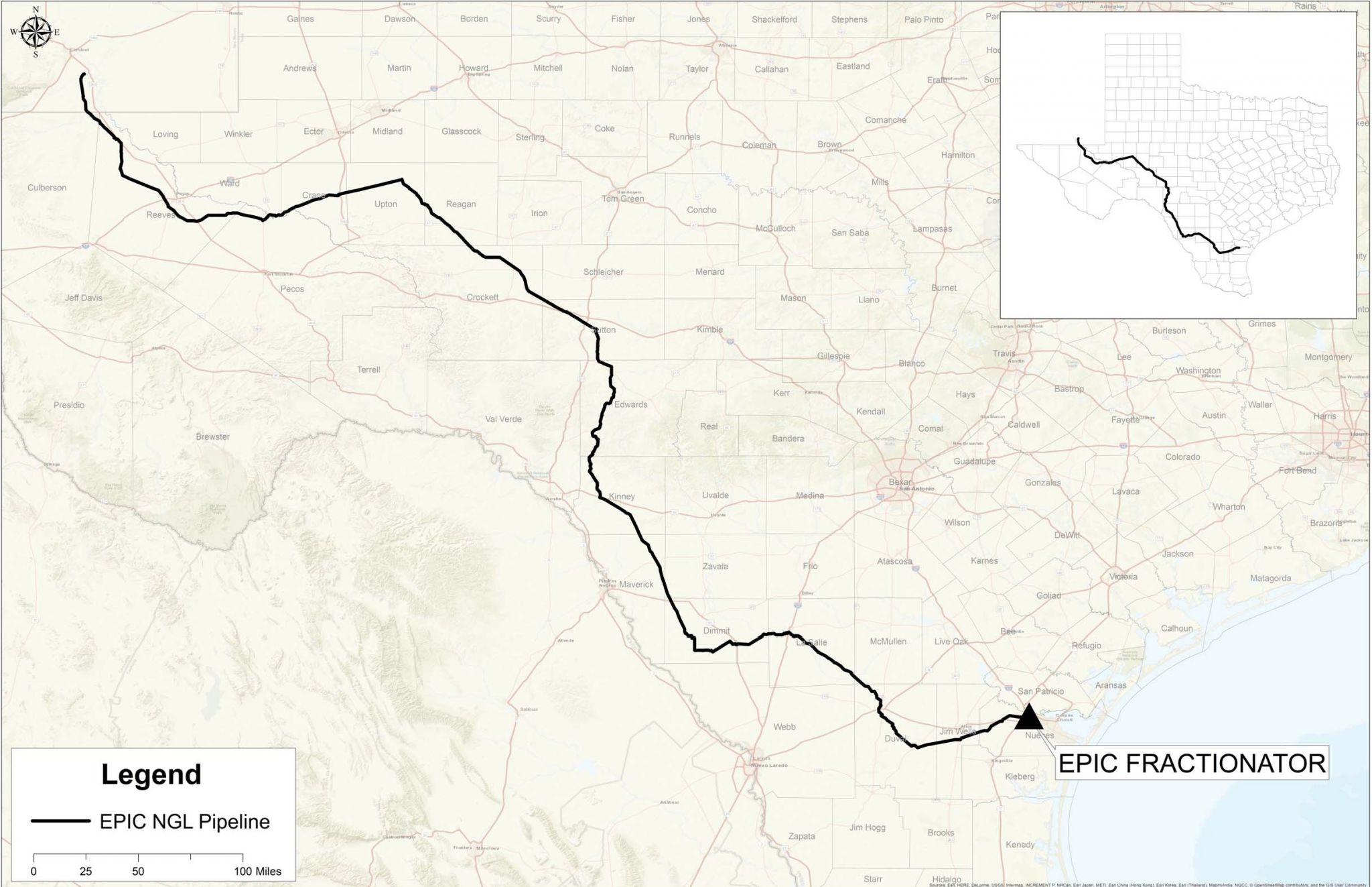 EPIC Pipeline plans NGL pipeline alongside crude oil line