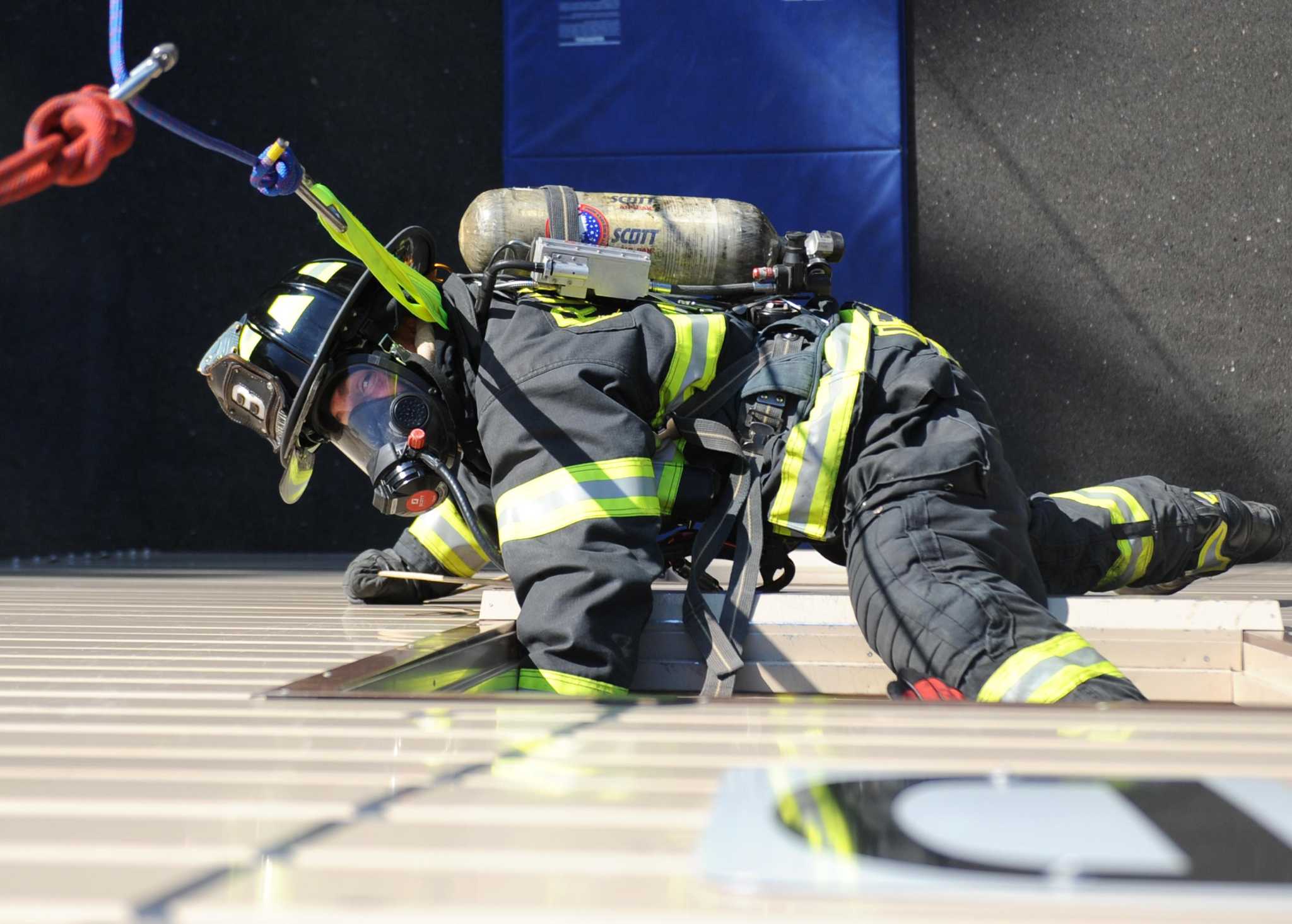 Firefighters trained to use “bailout kits”
