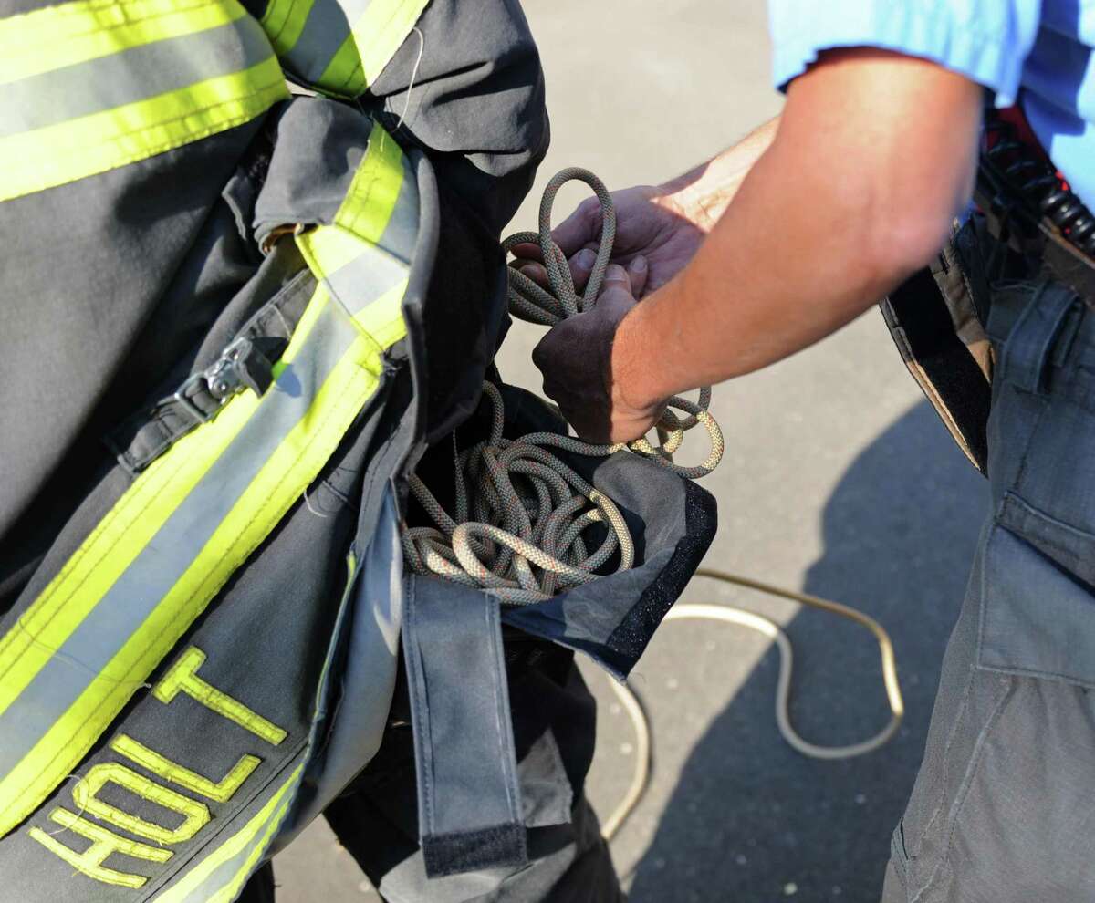 Firefighters trained to use “bailout kits”