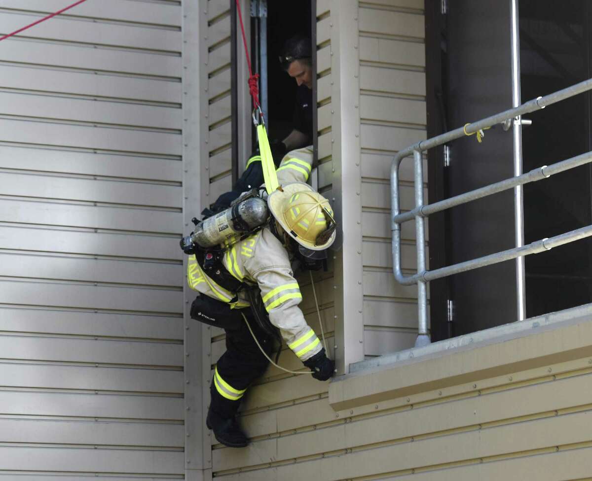 Firefighters trained to use “bailout kits”