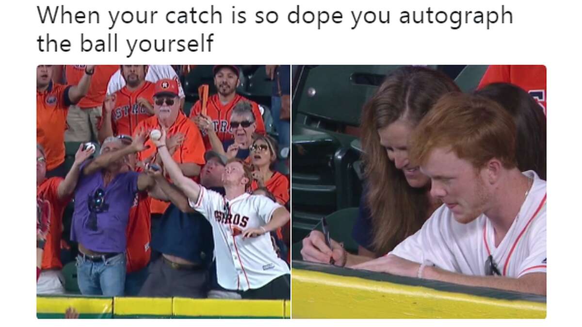 Meet the fan who made that one-handed grab in Game 2