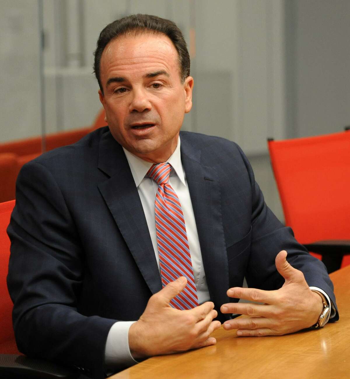 Joe Ganim: Bold ambition, cautious positions