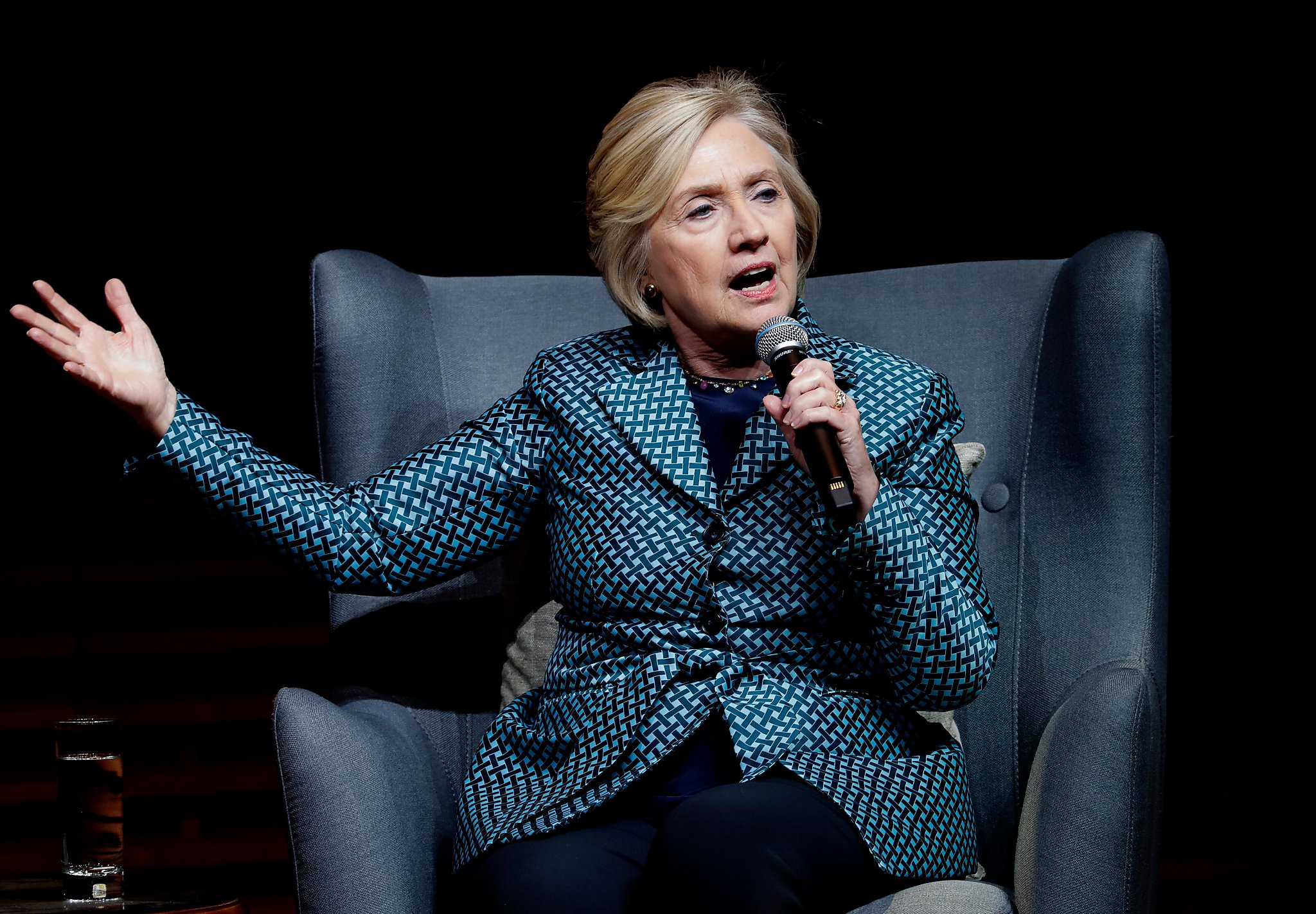 Hillary Clinton warns cyberattacks are a growing danger to democracy