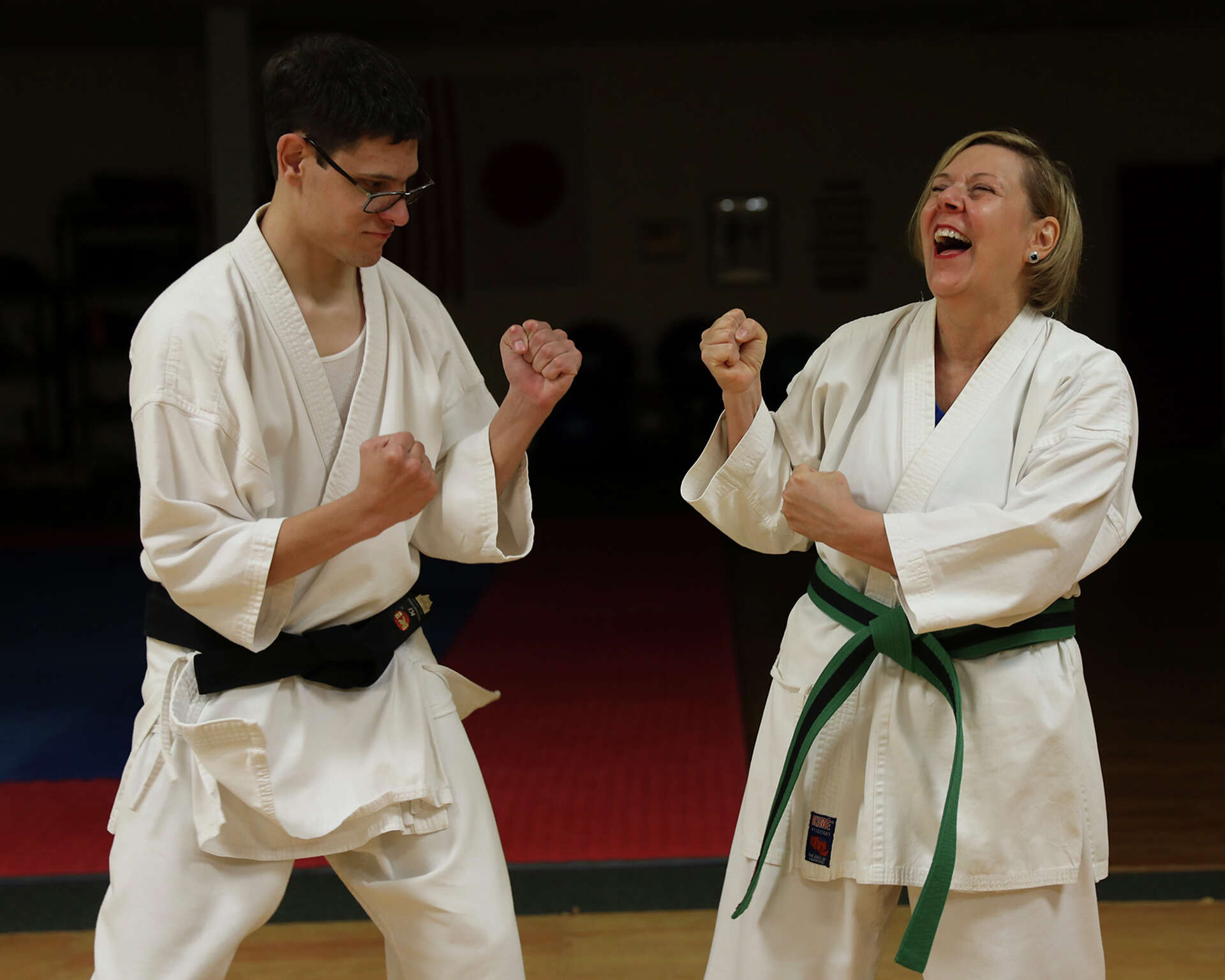 He's got the chops: 21-year-old with autism earns second-degree karate ...