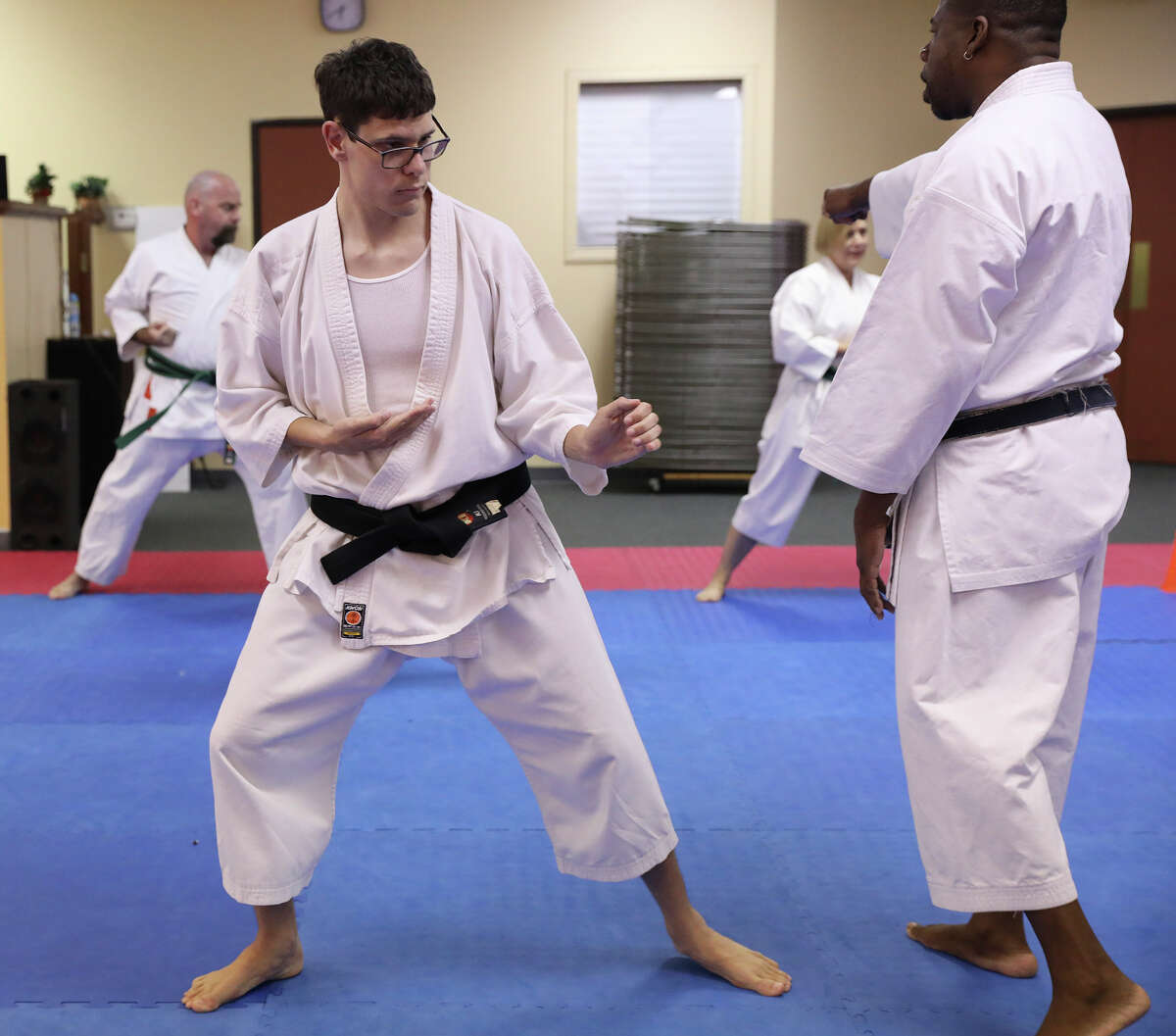He's got the chops: 21-year-old with autism earns second-degree karate ...
