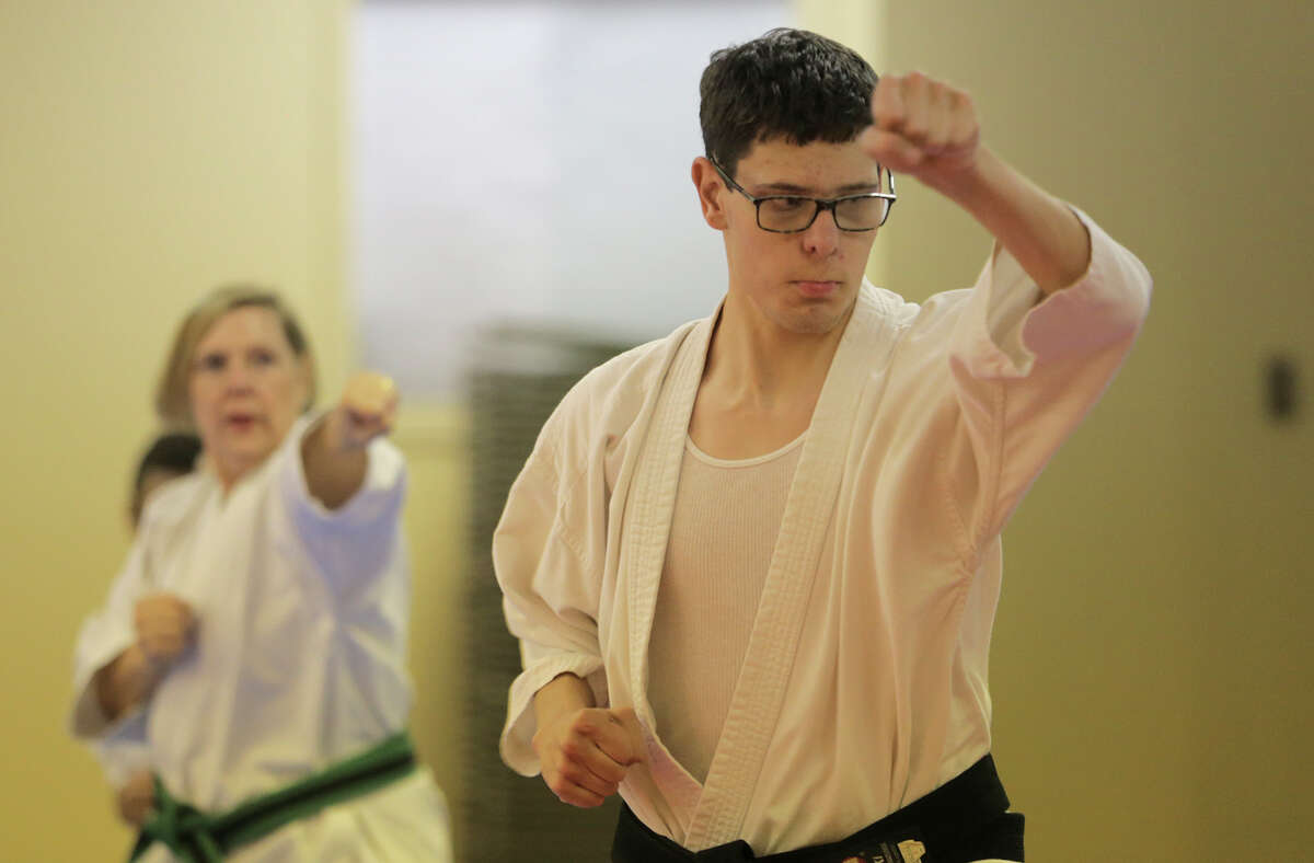 He's got the chops: 21-year-old with autism earns second-degree karate ...
