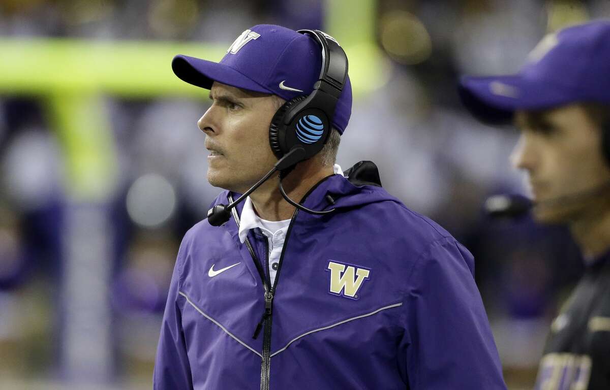 Huskies' head coach Chris Petersen steps down; Jimmy Lake announced as ...