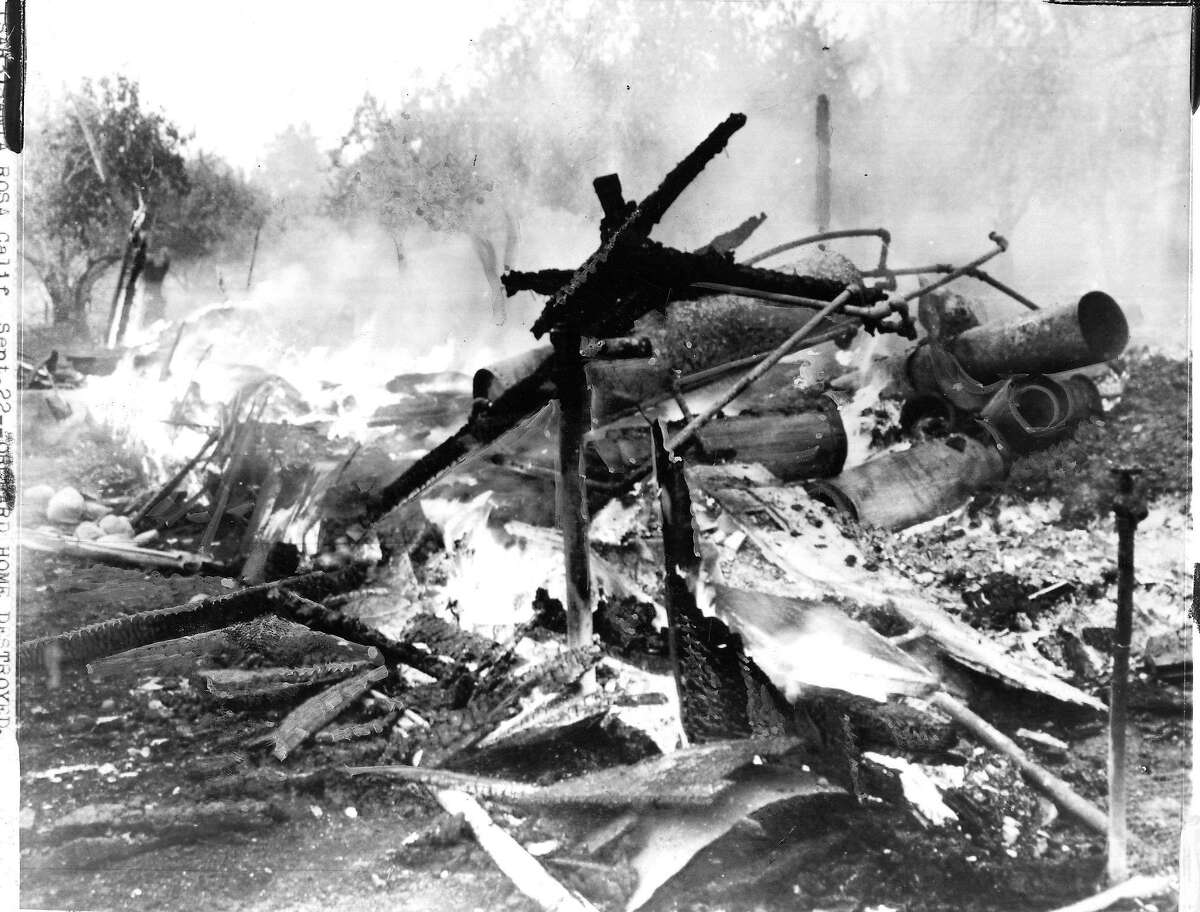 Wine Country fire of 1964: Eerie similarities to this week’s tragedy