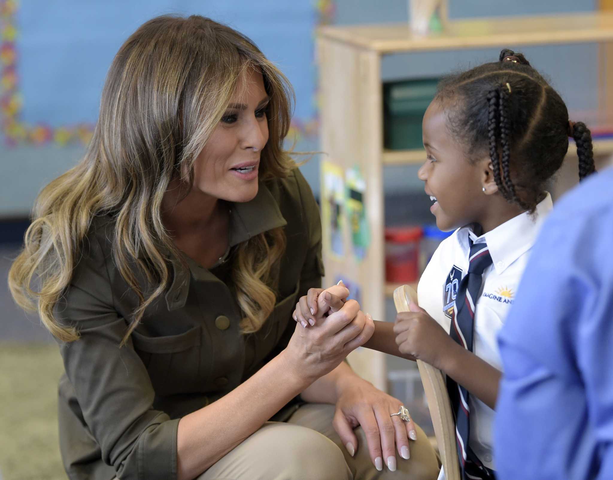 Blossoming as first lady
