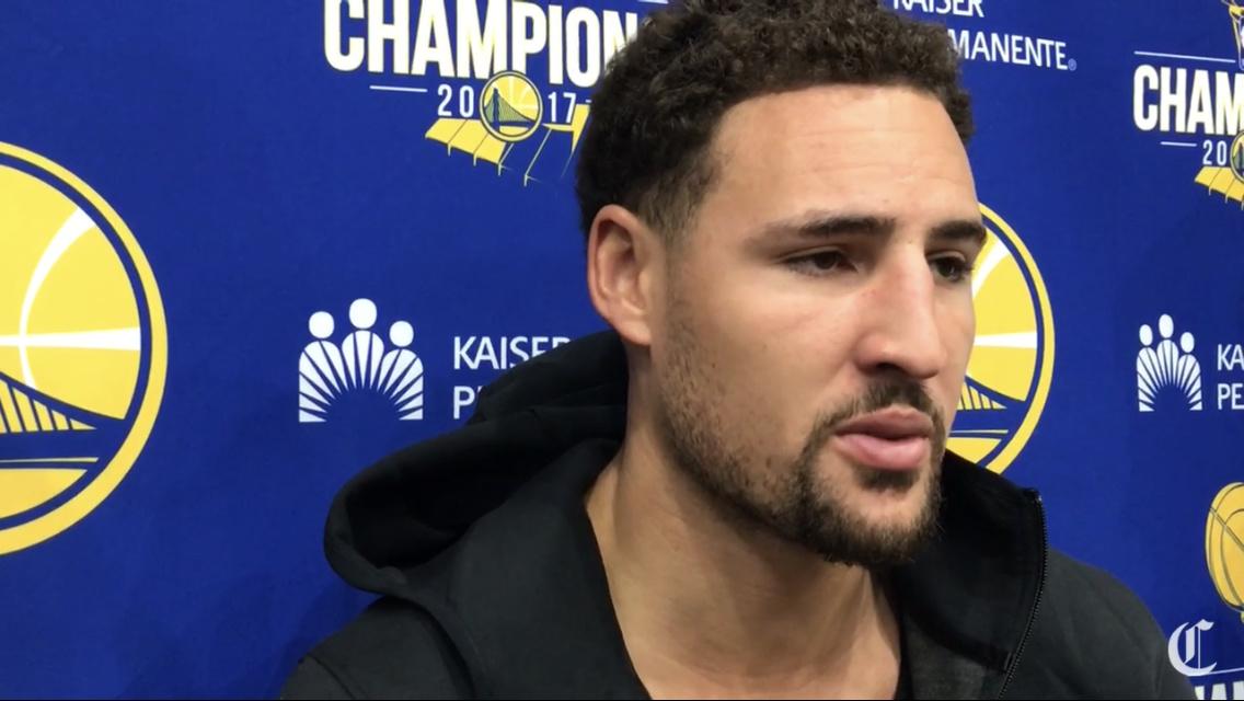 An emotional Klay Thompson on North Bay fires: ‘just a terrible situation’