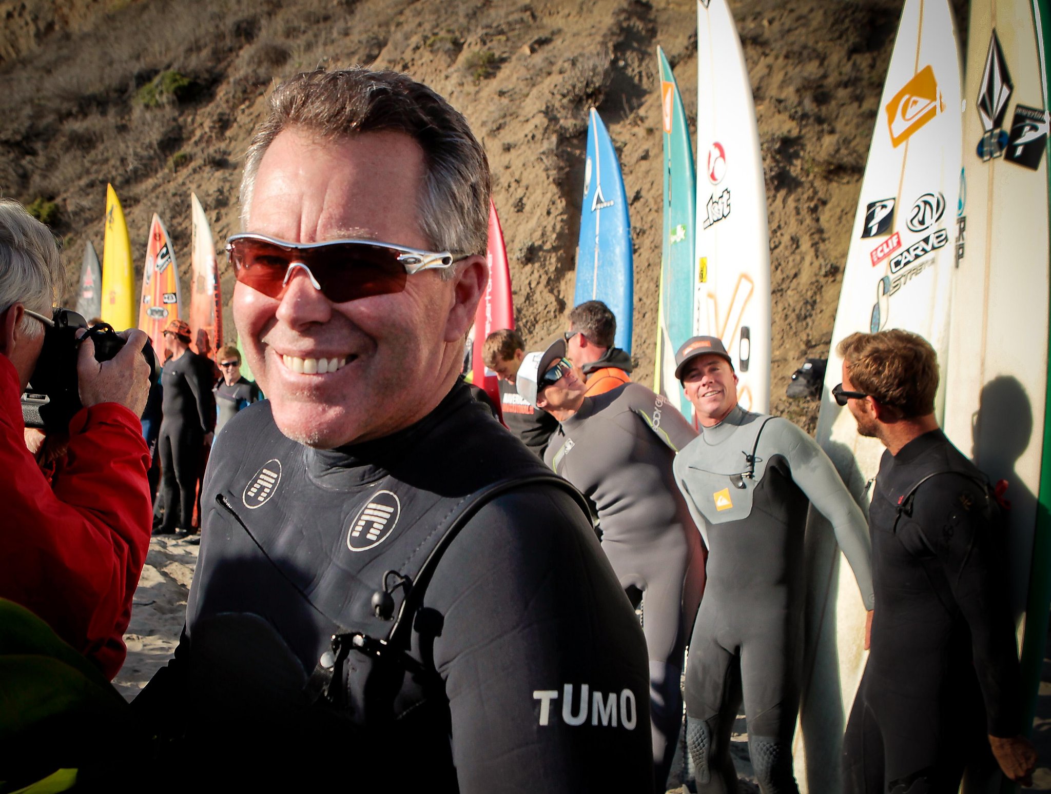 To the rescue in fire country: a big-wave surfer