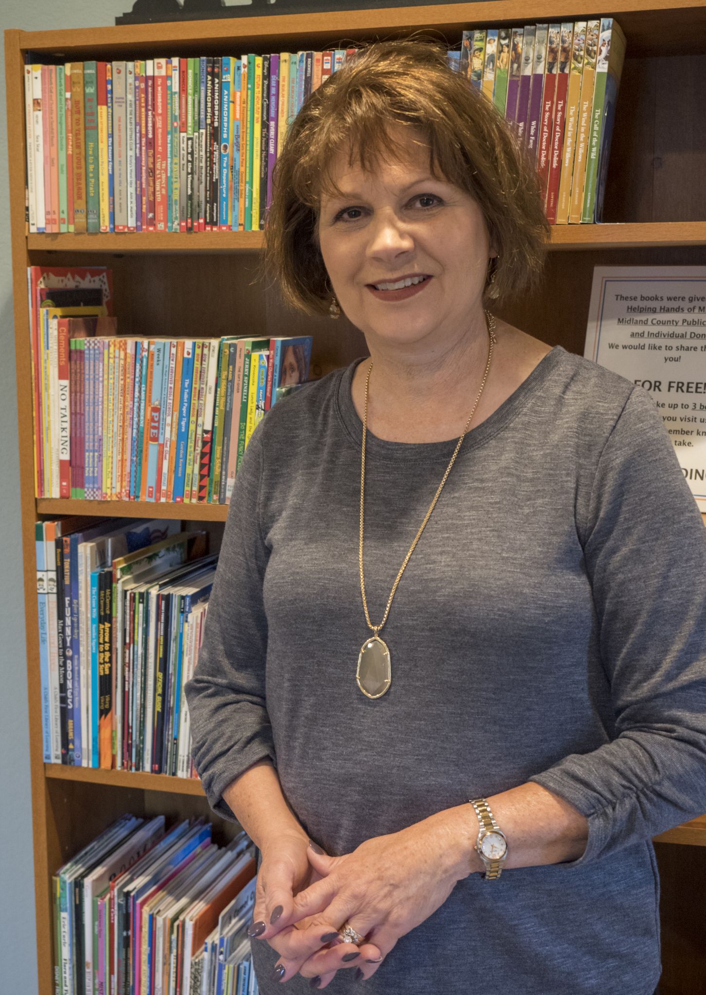 52 Faces: Susan Reed, Midland Need to Read and Hospice Midland