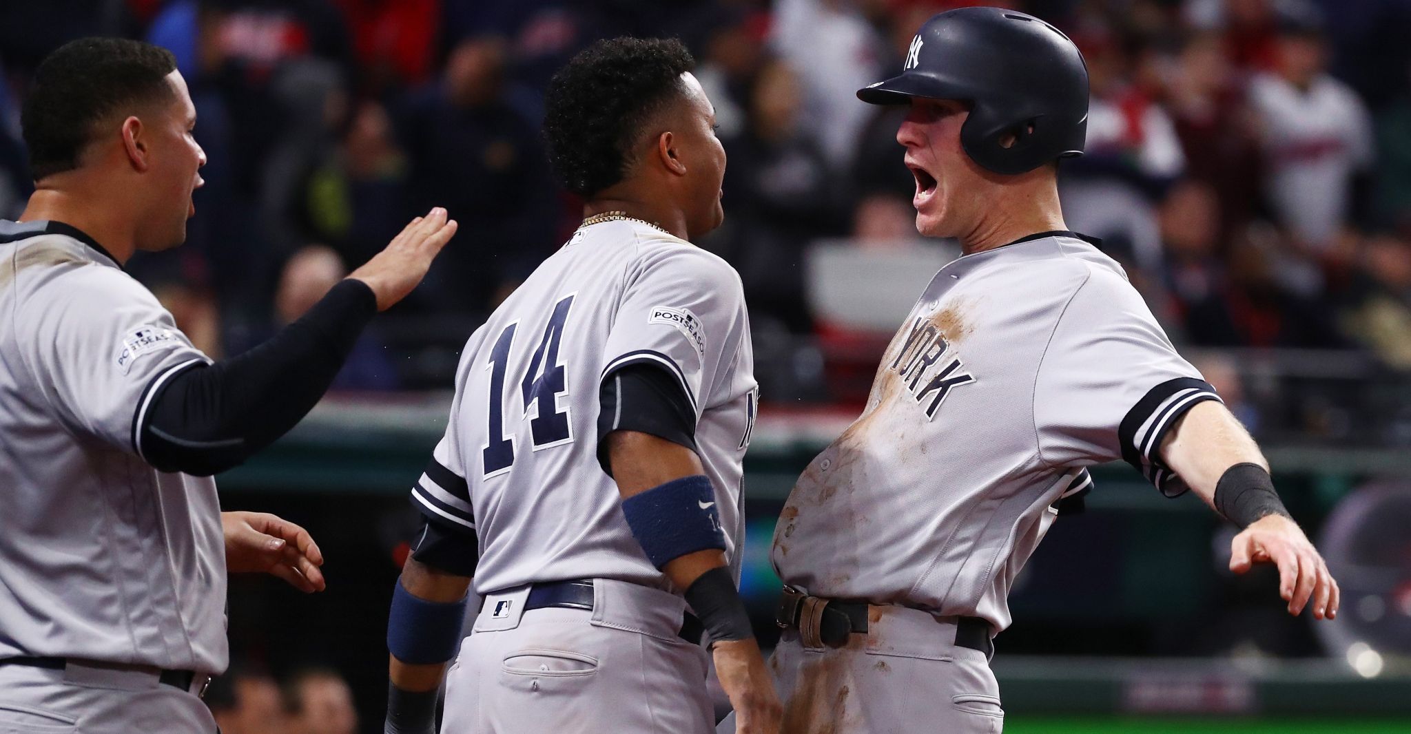 Yankees complete comeback, beat Indians in Game 5 of ALDS