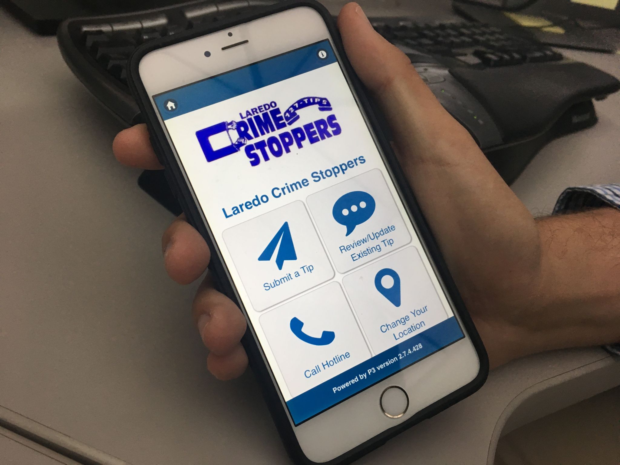 New app lets people quickly submit crime tips to Laredo police