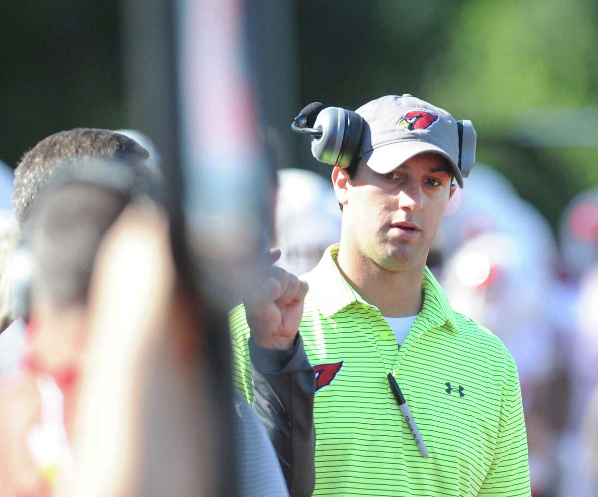 Marinellis meet again, as New Canaan, Greenwich football teams duel on ...