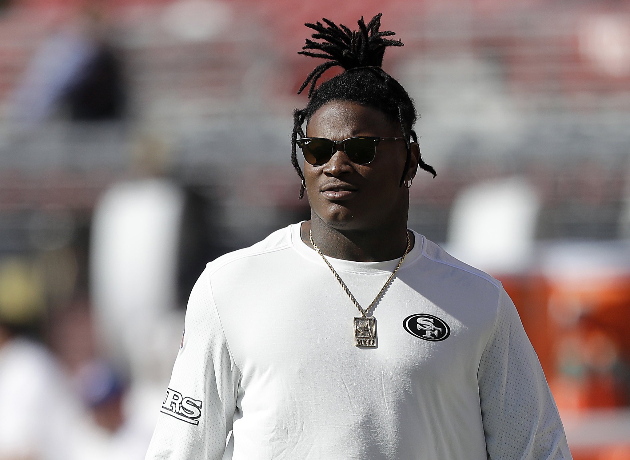 49ers’ Reuben Foster returns for meeting vs. Cowboys