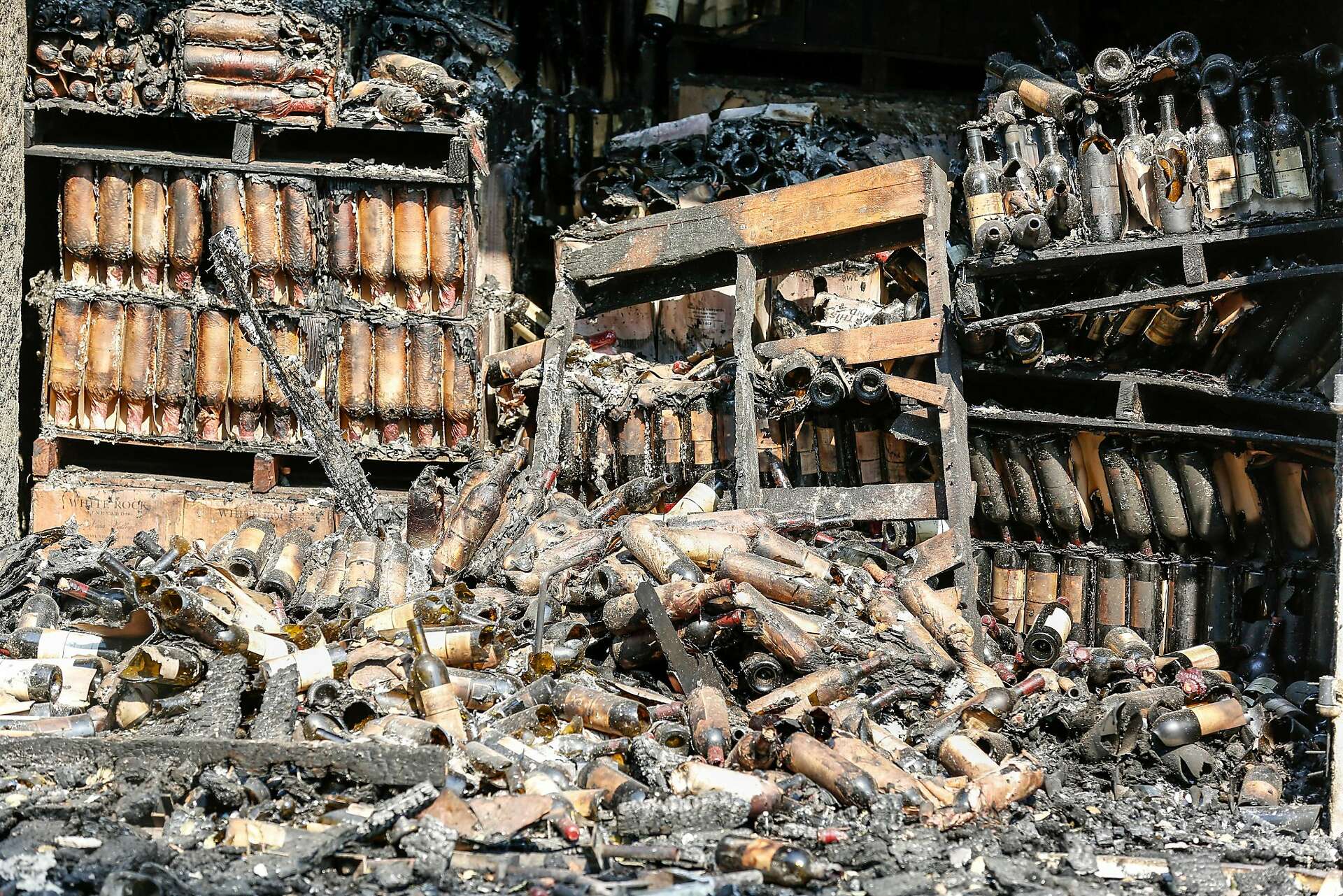 White Rock Vineyards assesses fire damage, looks to rebuild