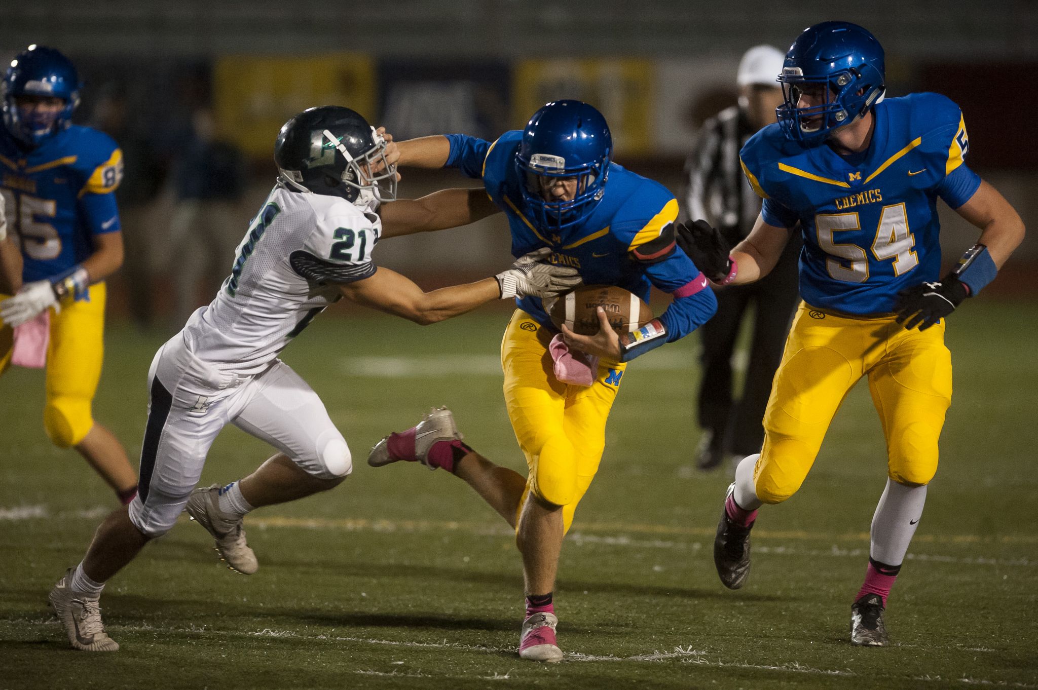 Midland vs. Lapeer football - Oct. 13, 2017