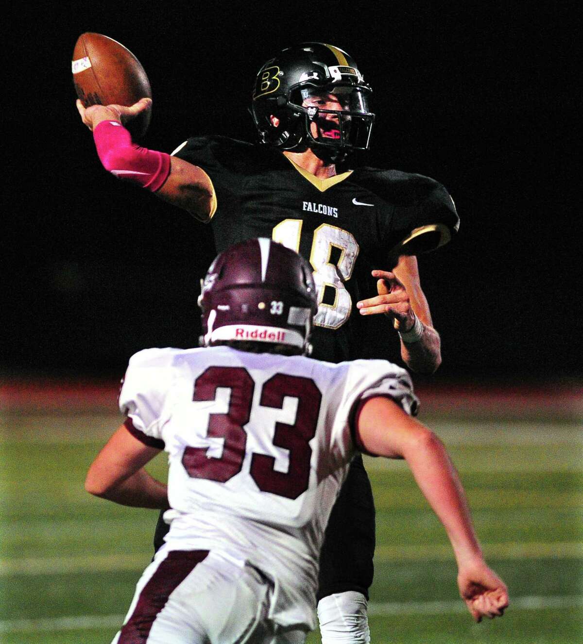 Barlow football falls short against East Lyme