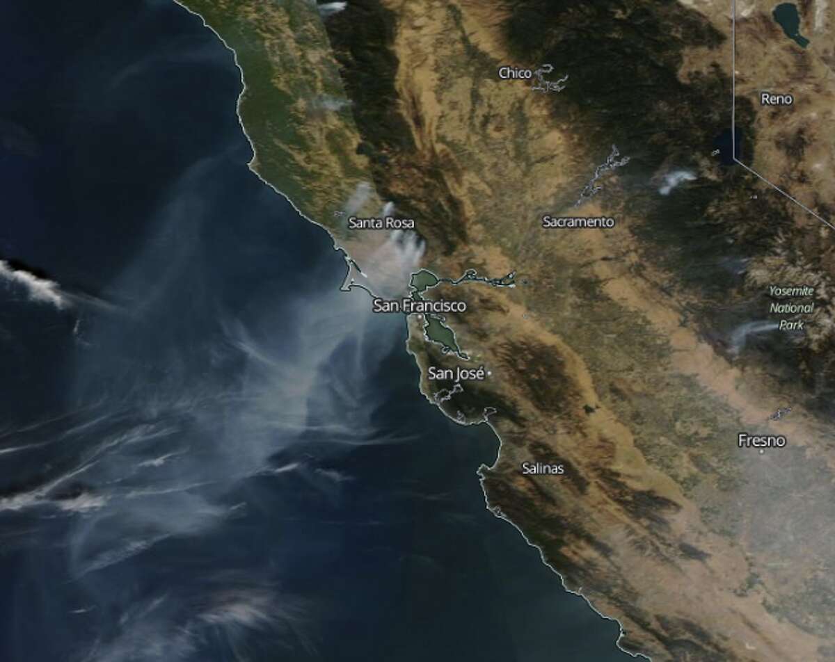 Smoke from Wine Country fires traveled as far as Mexico, over 500 miles ...
