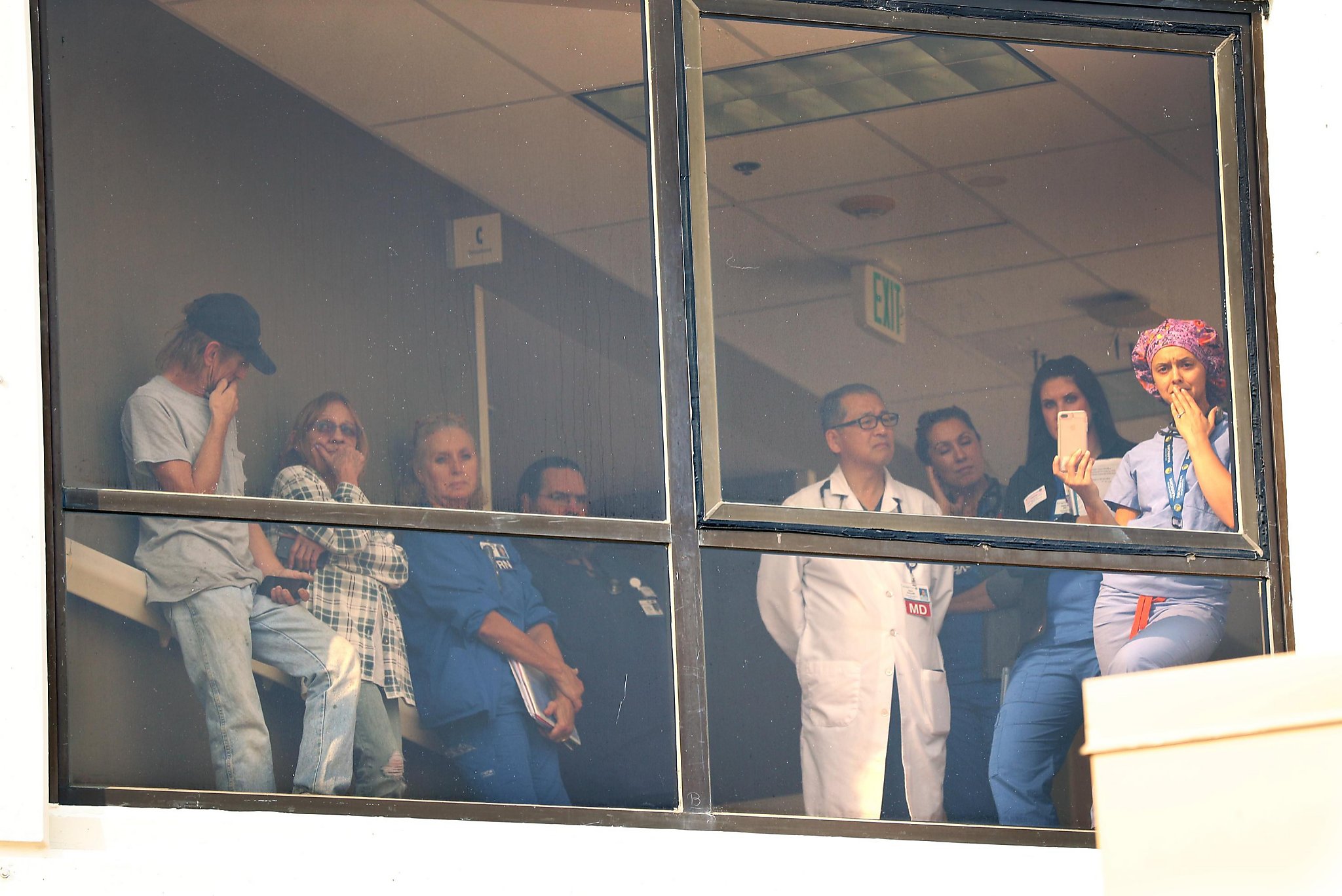 As Santa Rosa hospital staff’s own homes burned, they kept saving lives