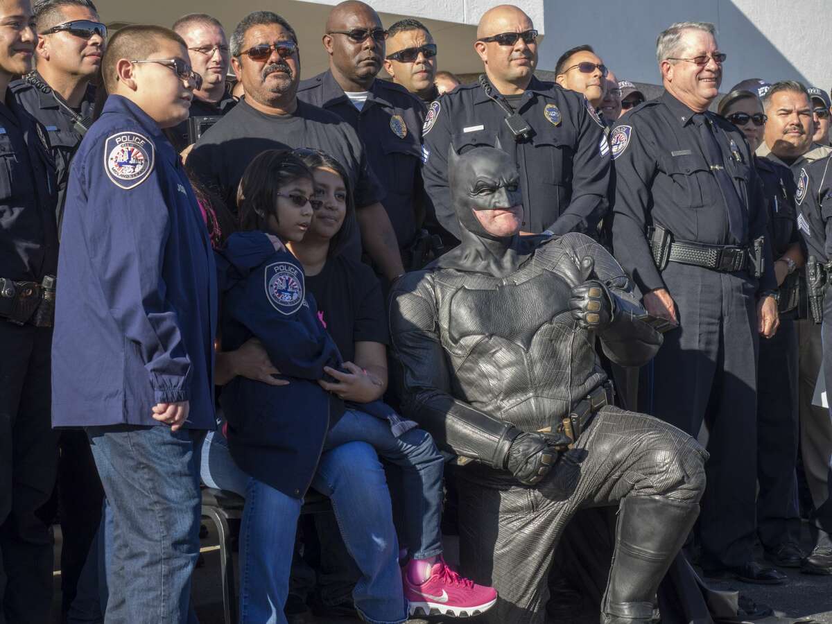 Bella becomes honorary officer and receives key to the city