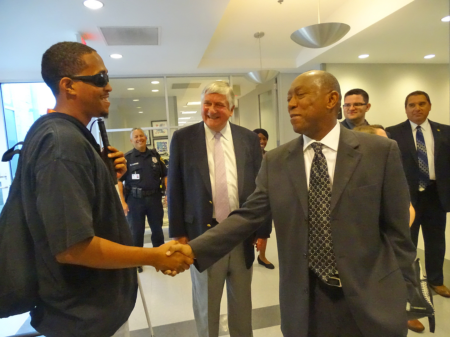 Houston Mayor Sylvester Turner visits the Lighthouse of Houston ...