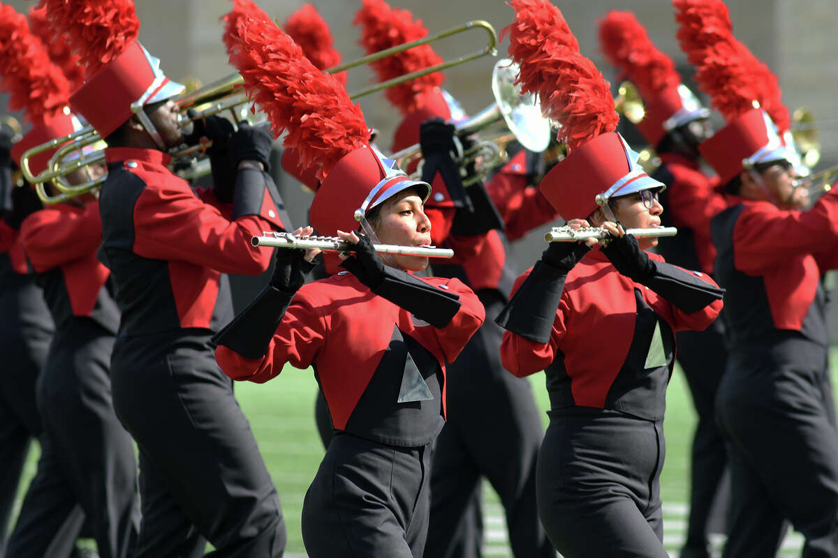 Photos: 'Battle at the Berry' marching band contest