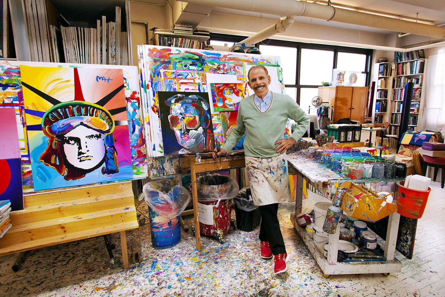 Peter Max celebrates birthday with Greenwich exhibit