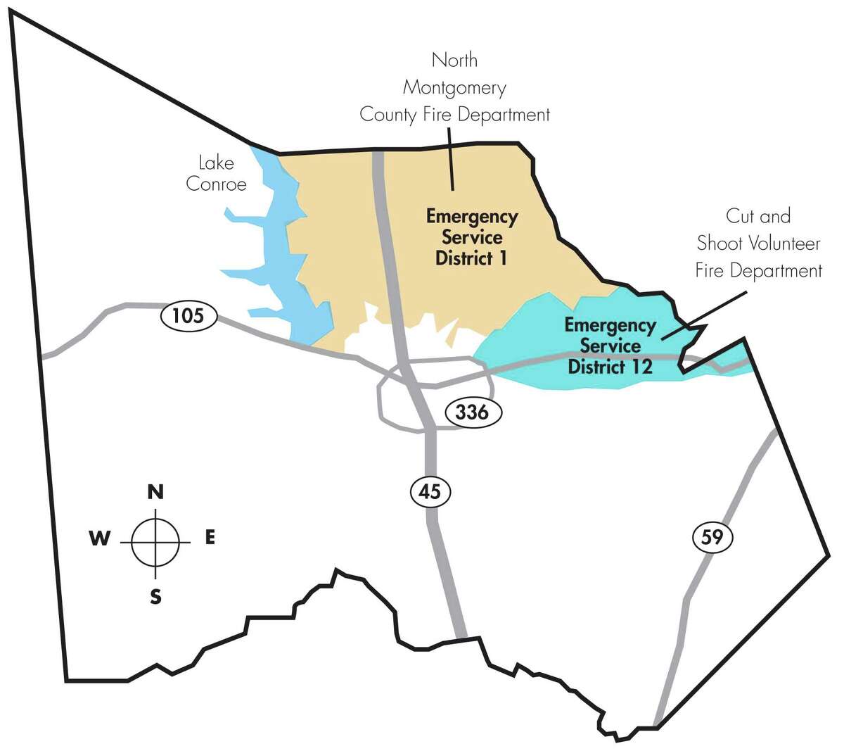 North Montgomery County, Cut and Shoot fire department merger roundly ...