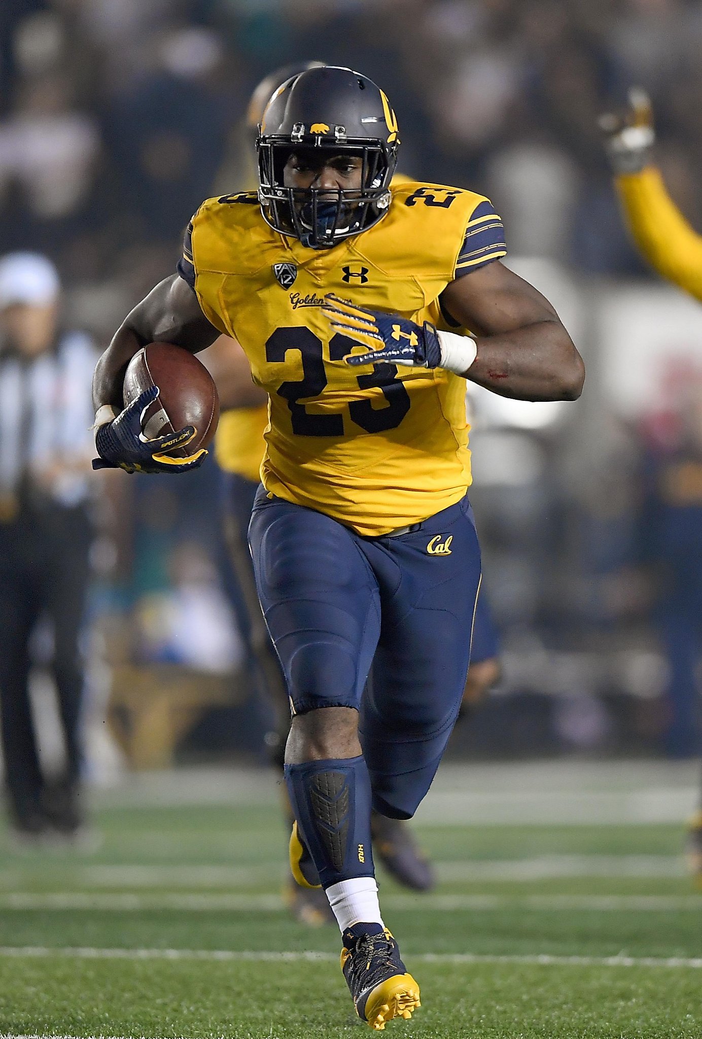 Vic Enwere sets bruising tone for Cal’s running game