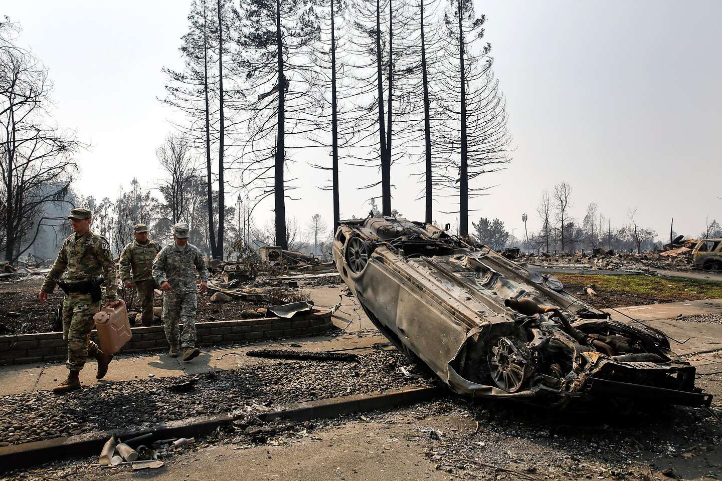 ‘Like a blowtorch’: Powerful winds fueled tornadoes of flame in Tubbs Fire