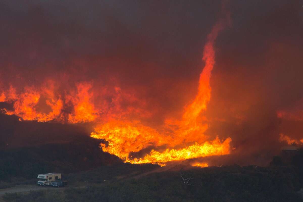 ‘Like a blowtorch’: Powerful winds fueled tornadoes of flame in Tubbs Fire