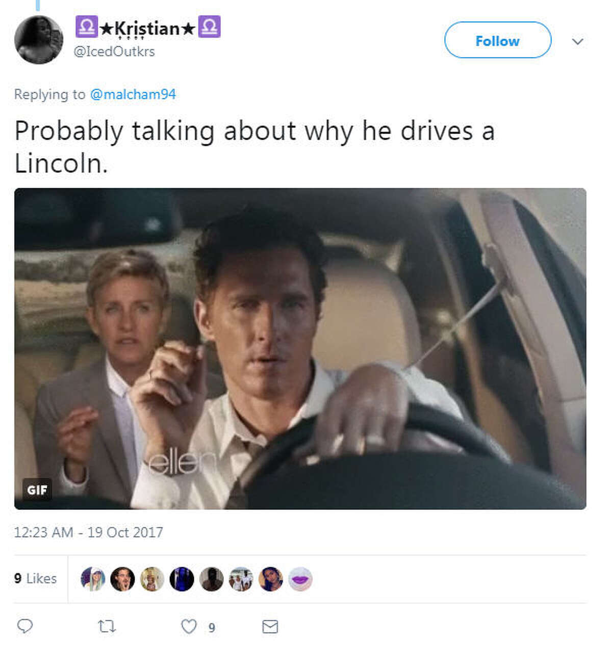Internet turns Matthew McConaughey's power stance at the University of ...