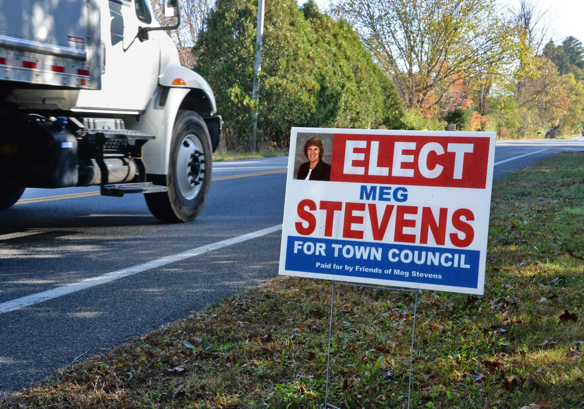 Milton election inspector fired over lawn sign