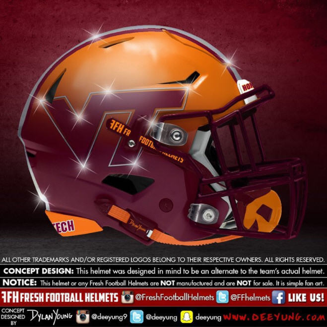 College Football Helmet Designs