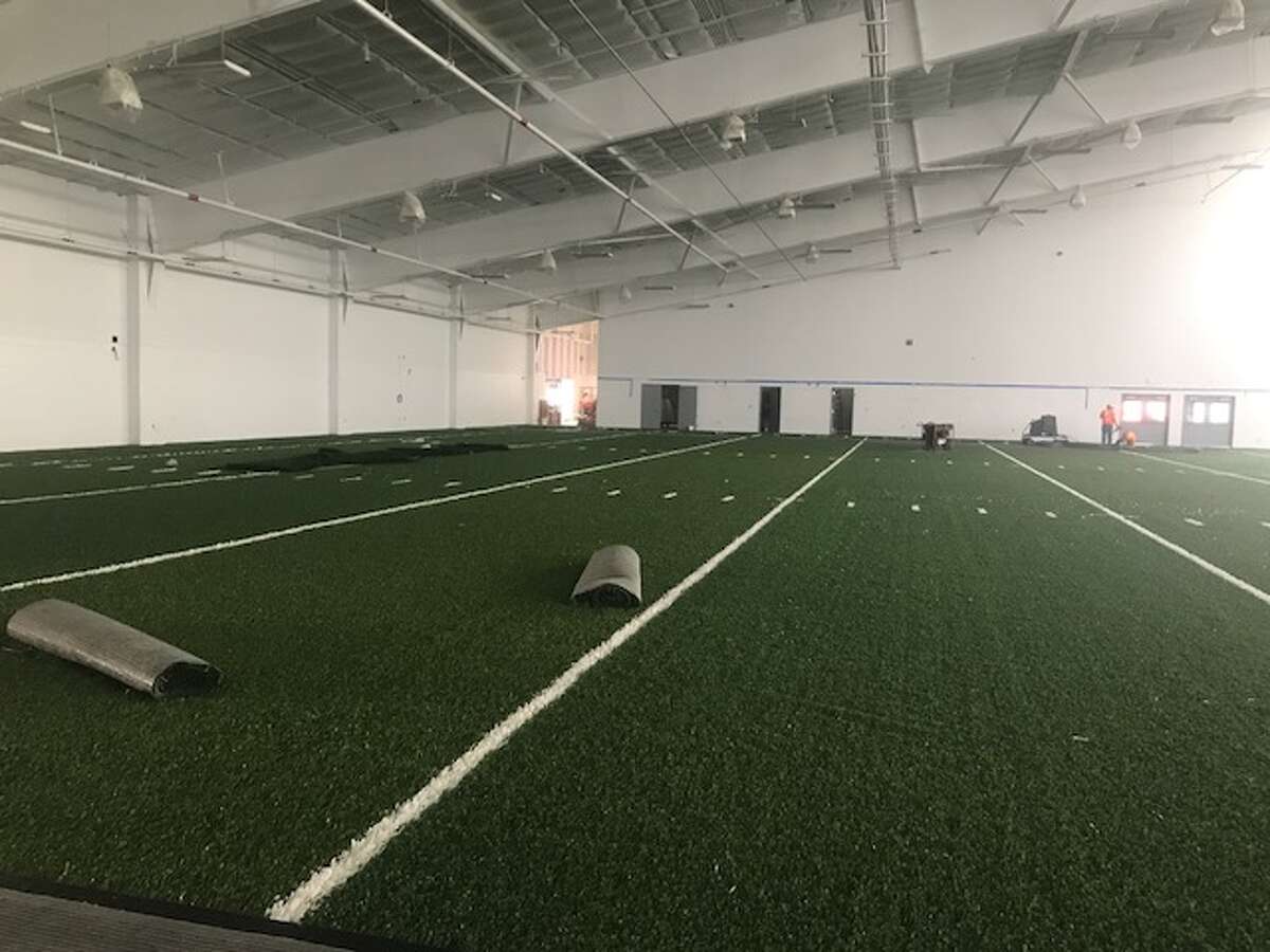 Uhs 20 Million Indoor Football Facility Nearly Ready
