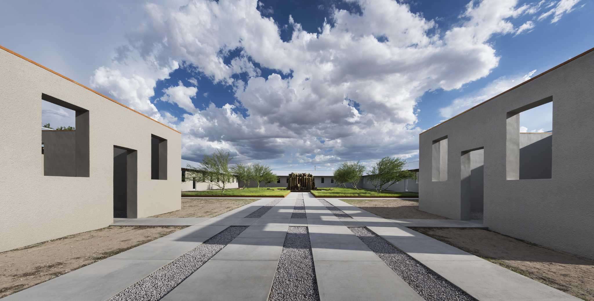 S.A. architects awarded for Marfa project of light and shadow