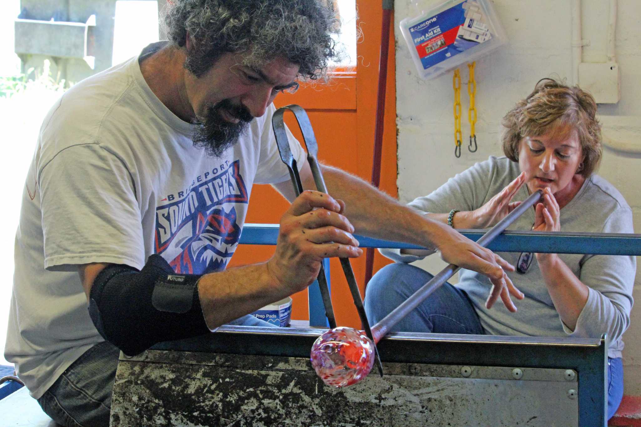 5 questions for...Dylan Cotton, glassblower at Hot Spot in Fairfield